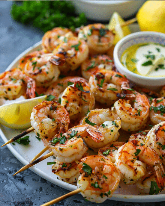 Cowboy Butter Shrimp Skewers :The Ultimate Delicious Flavor Ride | 30 ...